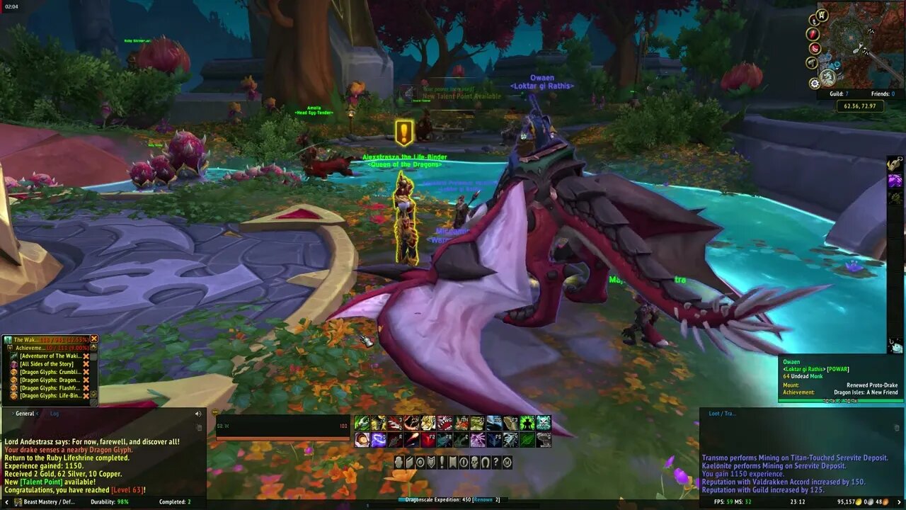 World of Warcraft Dragonflight Return to the Ruby Lifeshrine