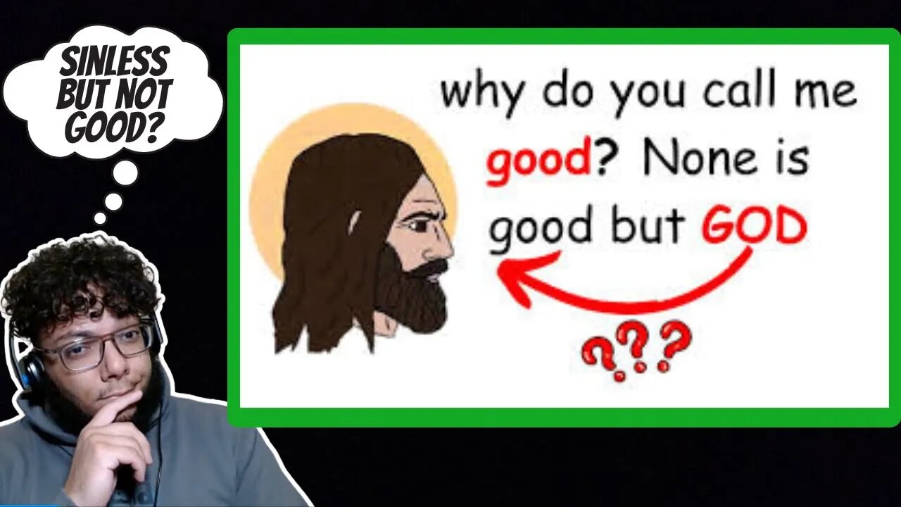 Does Jesus Deny Being Good??? Does Jesus Deny Being GOD?!? |Reaction To ...