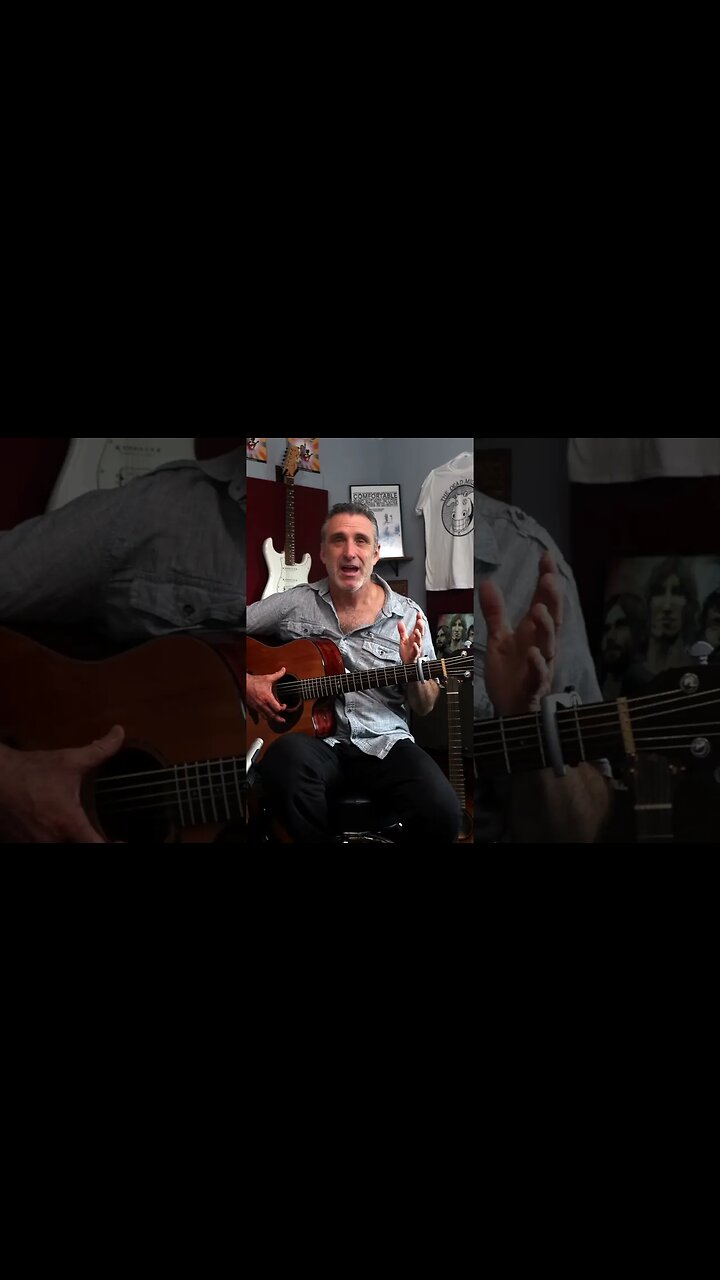 The forbidden riff - the four chords that sound like one #shorts