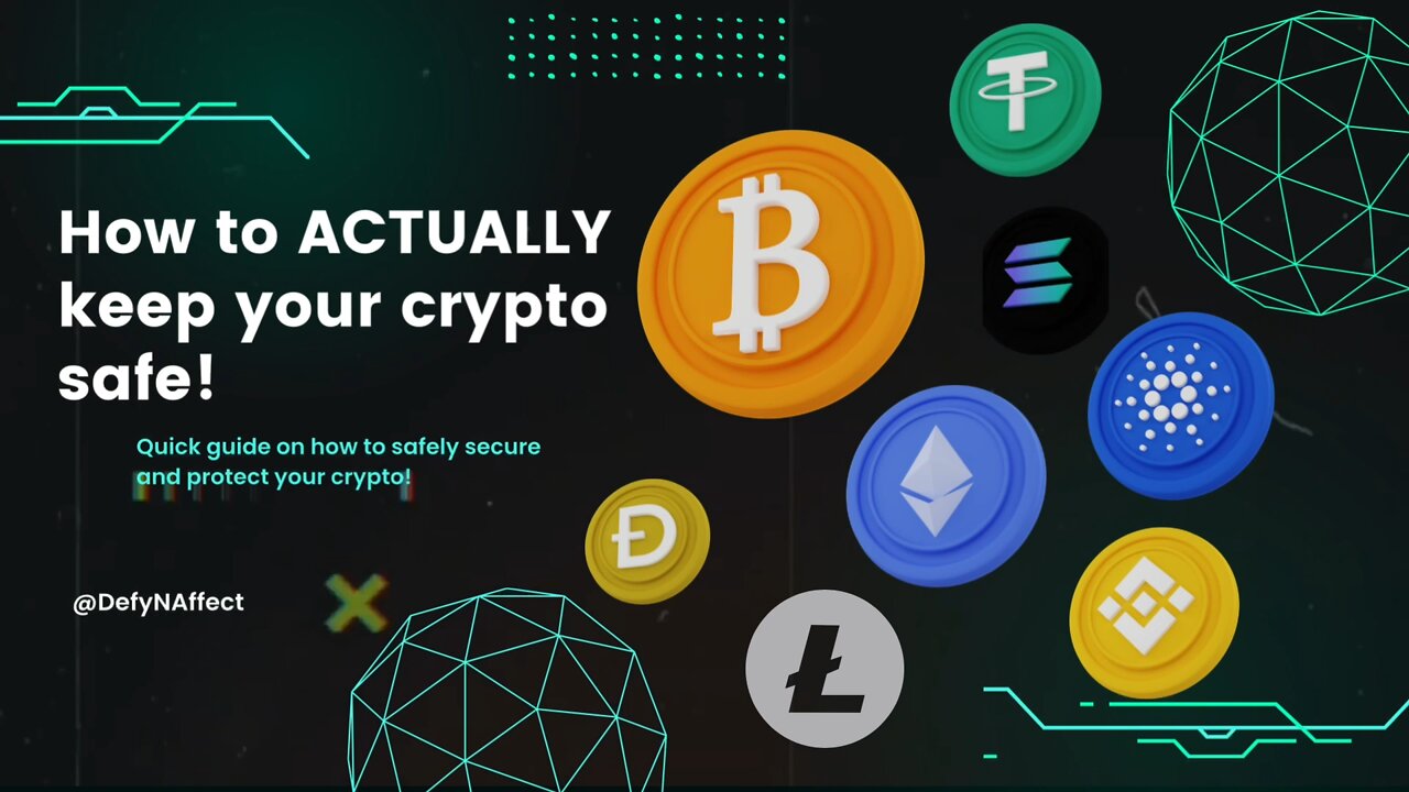 🔑 HOW TO ACTUALLY KEEP YOUR CRYPTO SAFE 🔐
