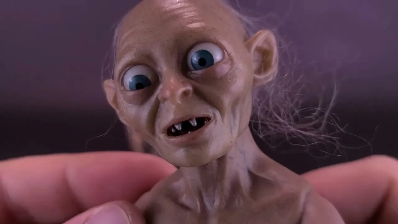 Asmus Toys The Lord of the Rings Gollum & Smeagol Luxury Edition 1/6 ...