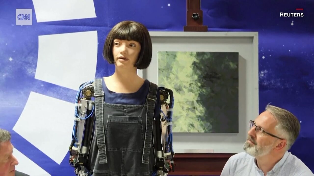 Geneva CH: 9 'Humanoid' Robots Answered Questions From Reporters At A ...