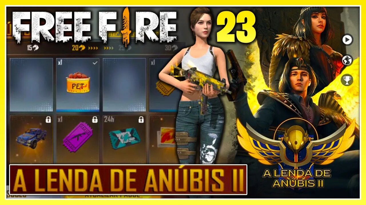 Free Fire | Passe de Outubro de 2020 até 23 Emblemas