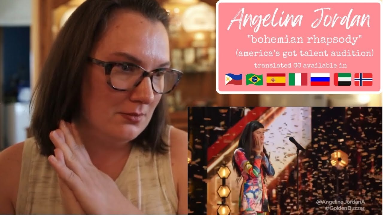 Angelina Jordan Bohemian Rhapsody [reaction] I Cry Agt Audition