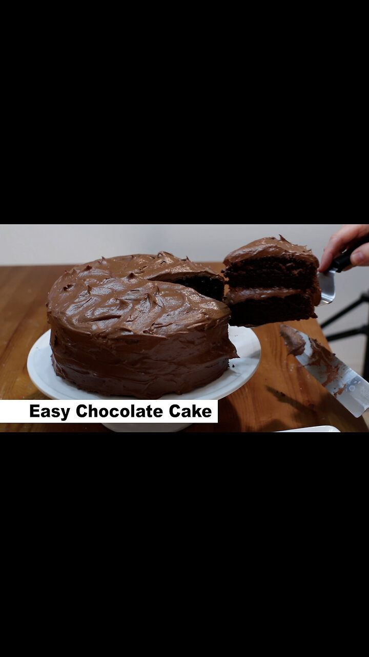 The Best Chocolate Cake Recipe!
