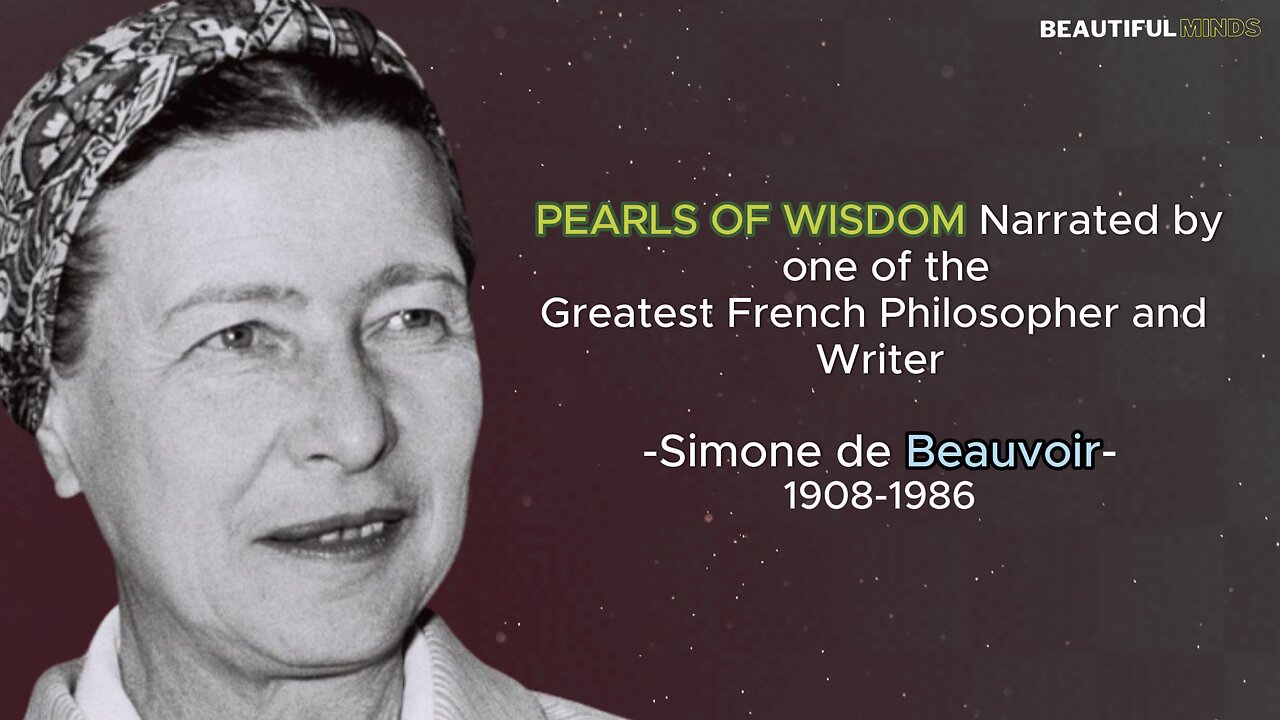 Famous Quotes Simone De Beauvoir 8529