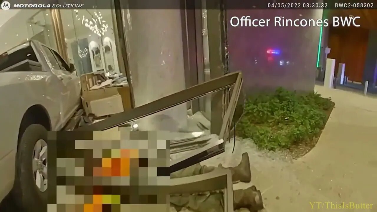 Bodycam video shows suspect accused of running over construction worker ...