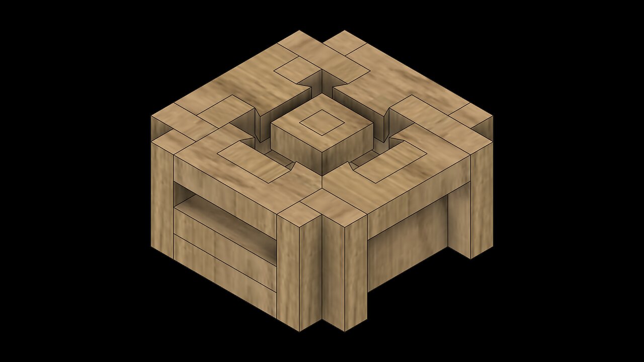 Wooden Tile Mold (2D-CNC)