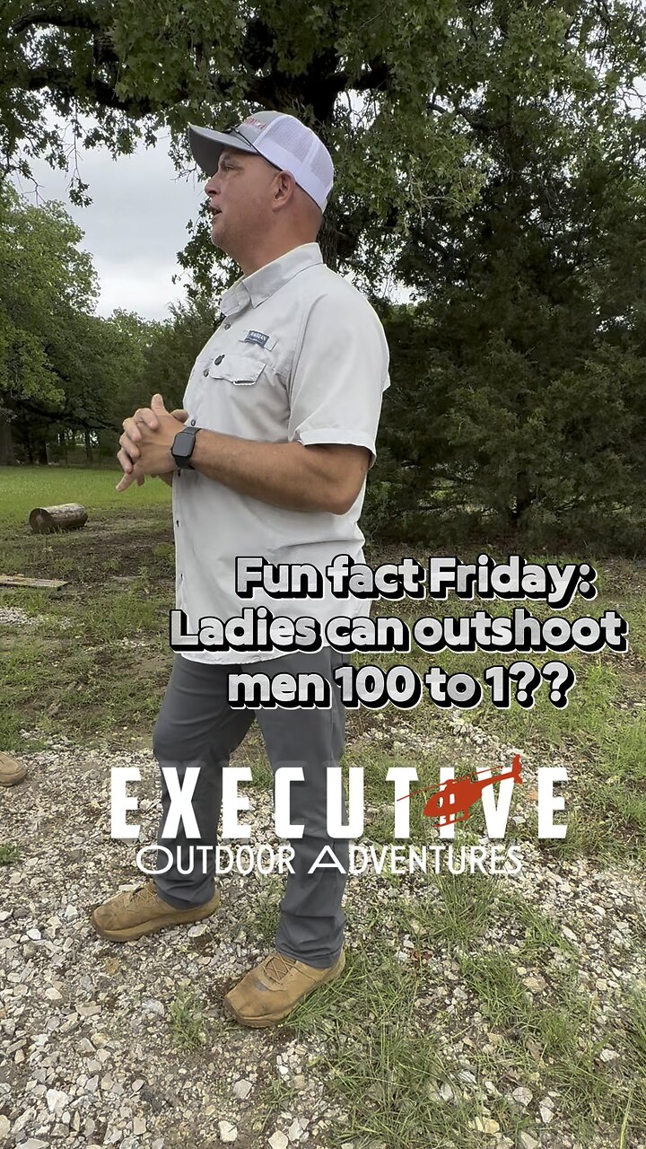 Does your wife outshoot you 100 to 1??