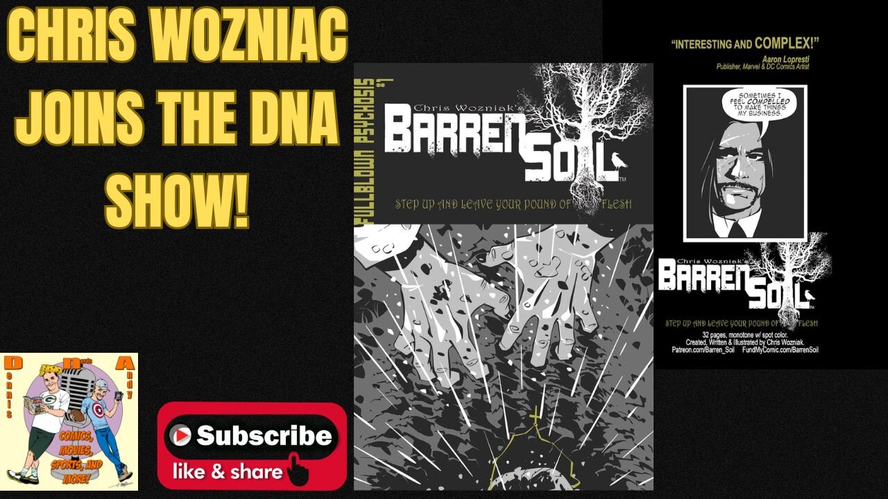 Chris Wozniak Join the DNA Show to talk about his new project