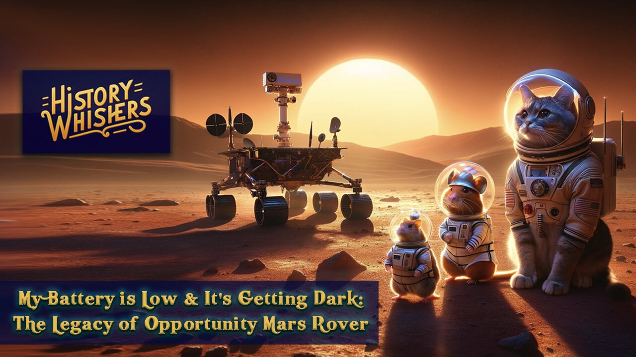 My Battery is Low and It's Getting Dark: The Legacy of Opportunity Mars ...