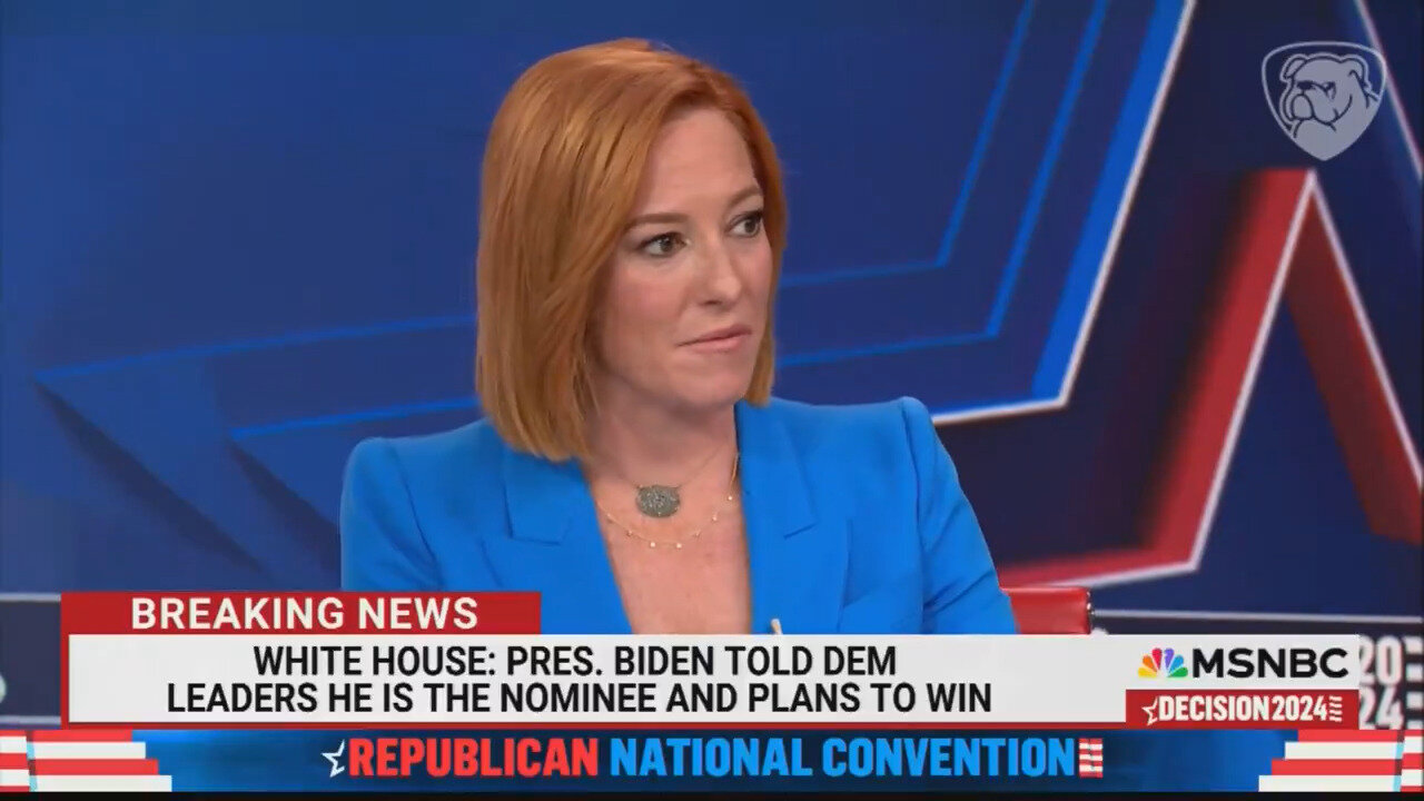 Jen Psaki…'Threat To Democracy' And Project 2025 Hysteria When RNC Honors Dead From The Kabul Attack