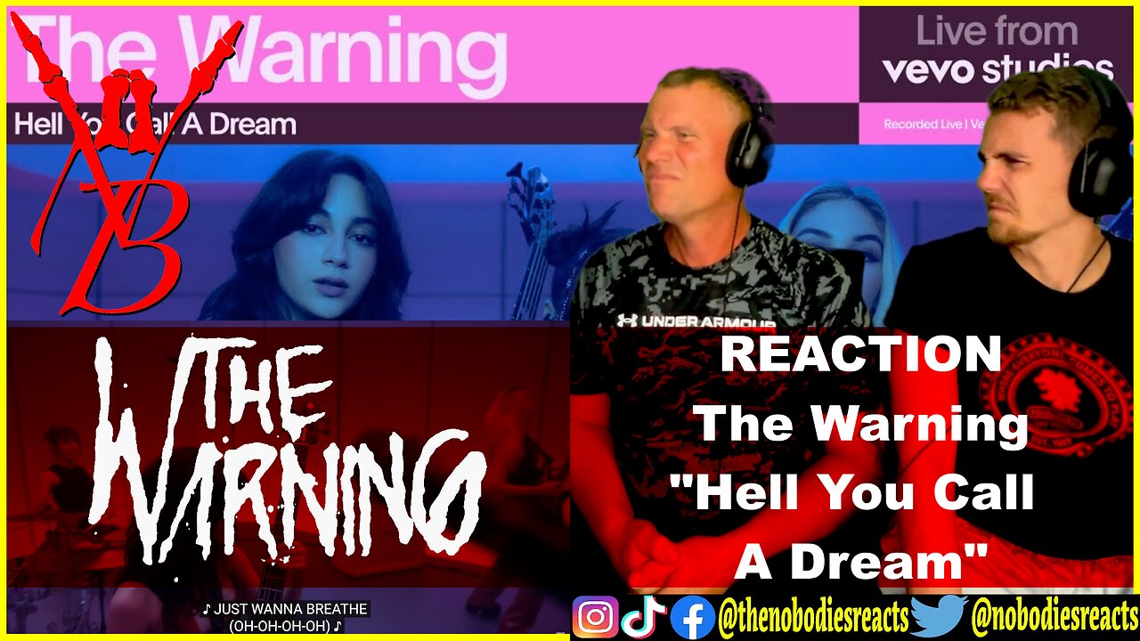 REACTION to The Warning "Hell You Call A Dream"!