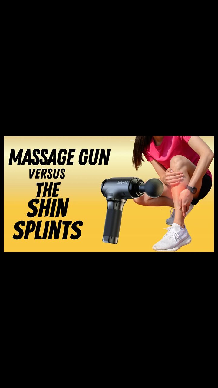 Can a massage gun help with shin splints? How to use a massage gun on ...