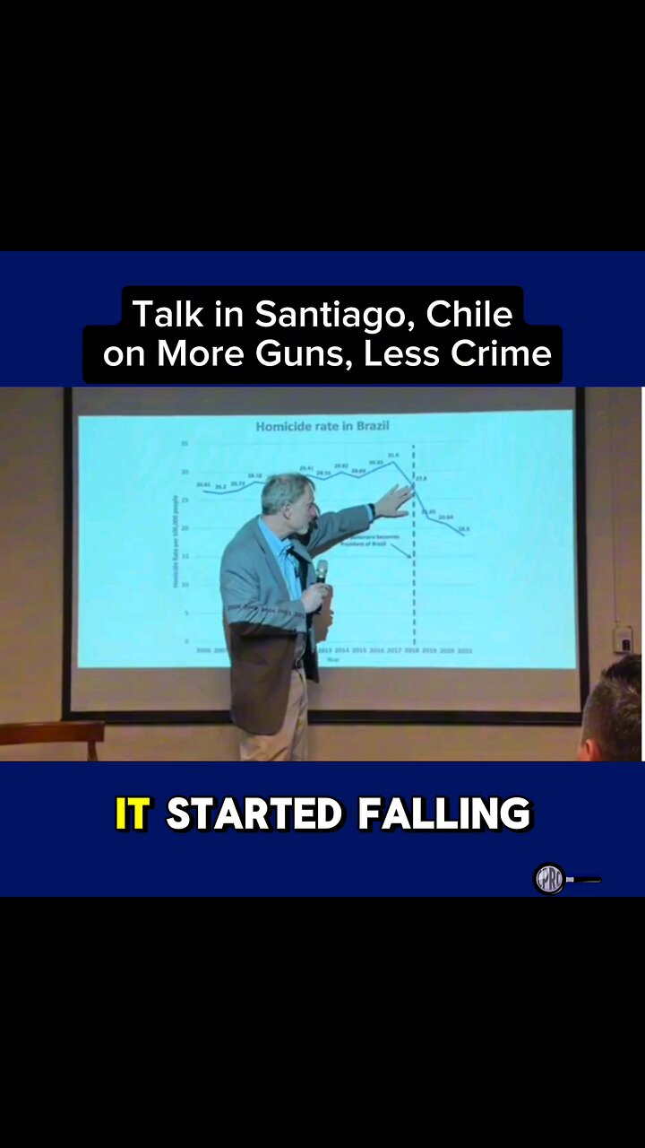 Talk in Santiago, Chile on More Guns, Less Crime
