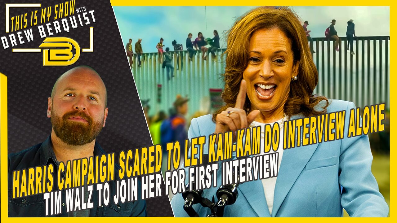 Kam-Kam Needs Walz to Help in First Interview, Left Trying to Hide Her ...