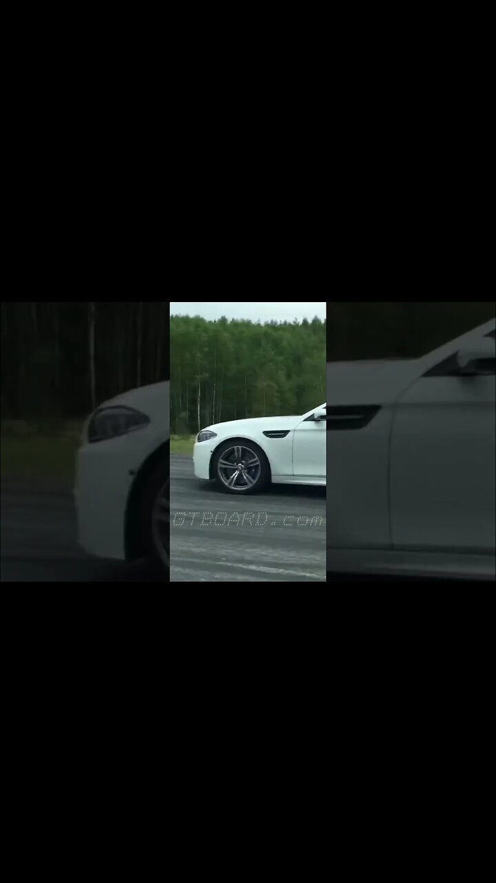 😱🇩🇪560 HP BMW M5 (Mk II) with aftermarket exhaust vs 580 HP Porsche 911 ...