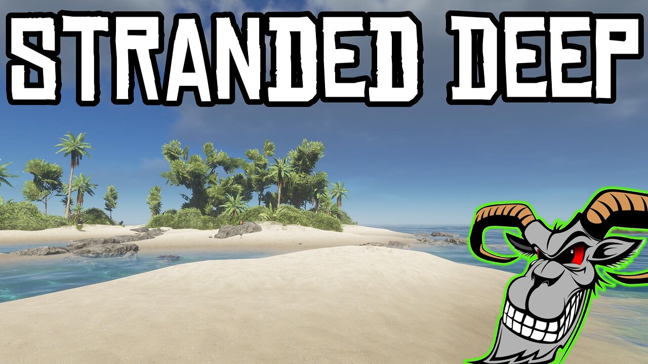 Stranded Deep - Just starting on our raft.. hunting for resources and ...