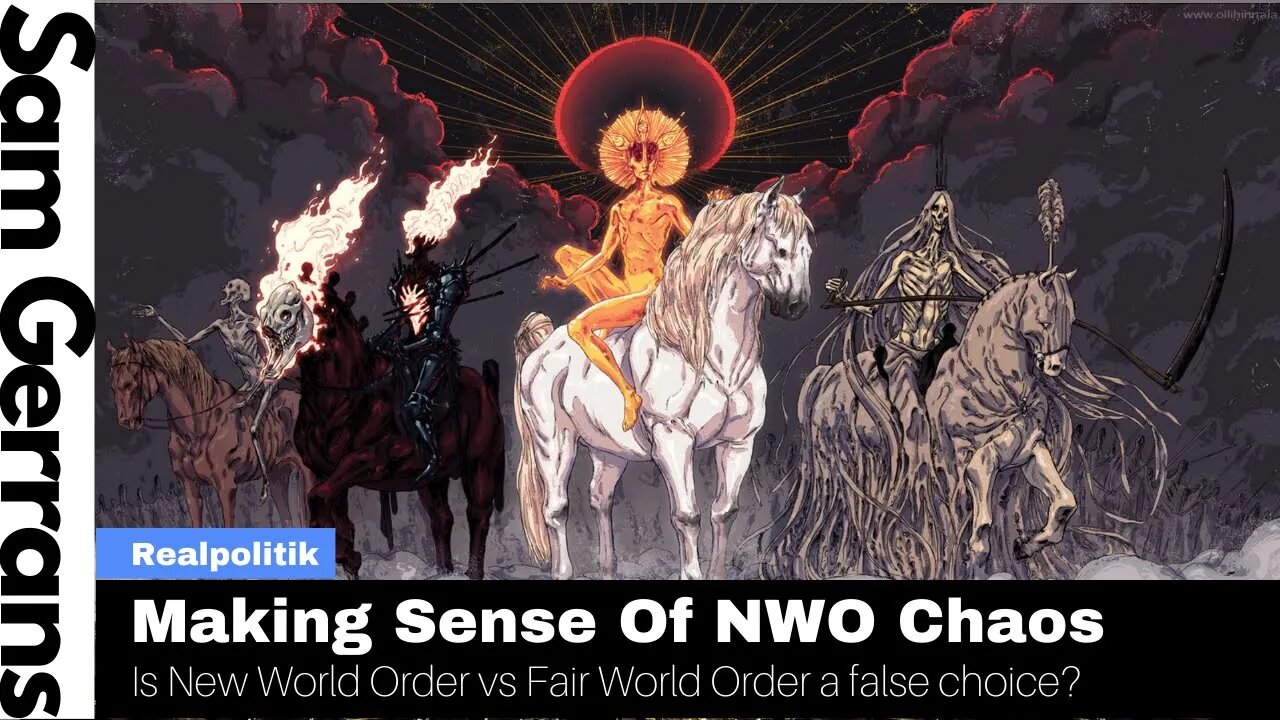 Making Sense Of NWO Chaos: Is New Word Order VS Fair World Order A ...