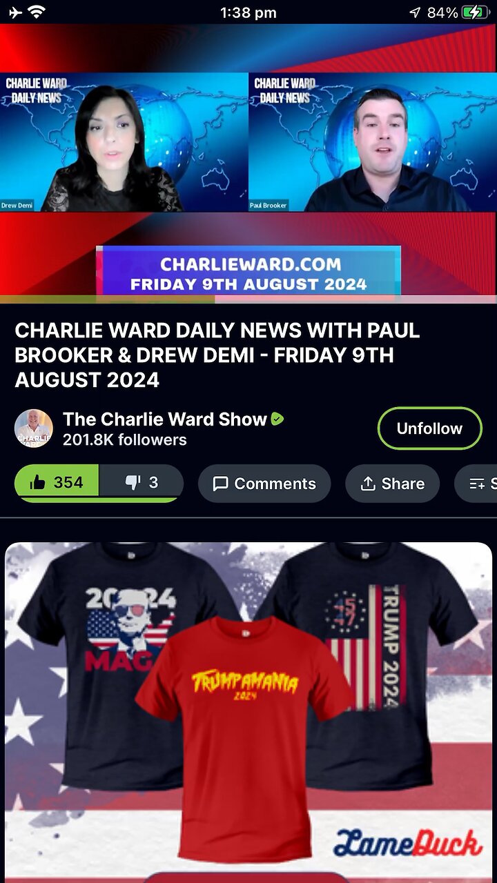 Charlie Ward 09/08/2024 UK riots and online censorship