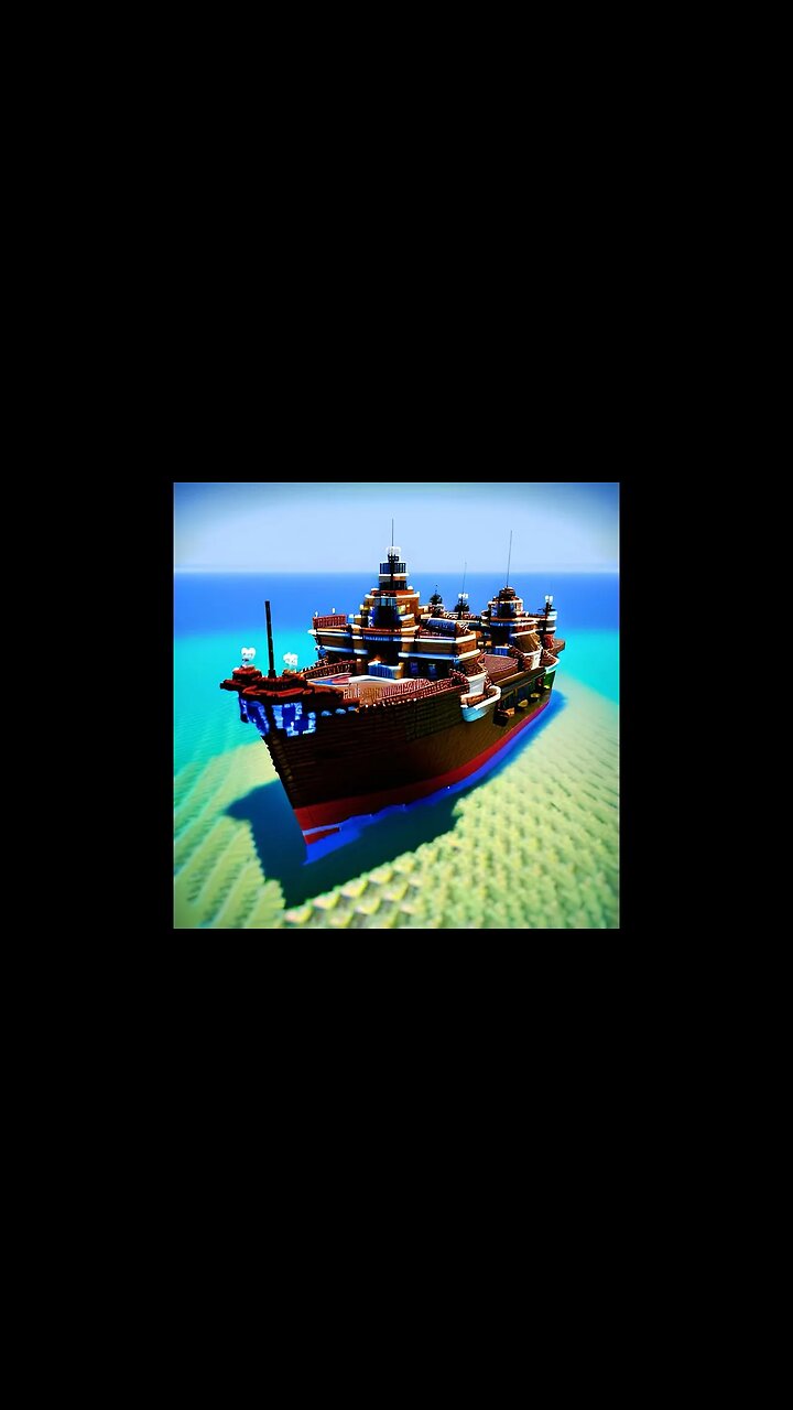 Spanish Armada in Minecraft #wonderapp #spanisharmada #minecraft