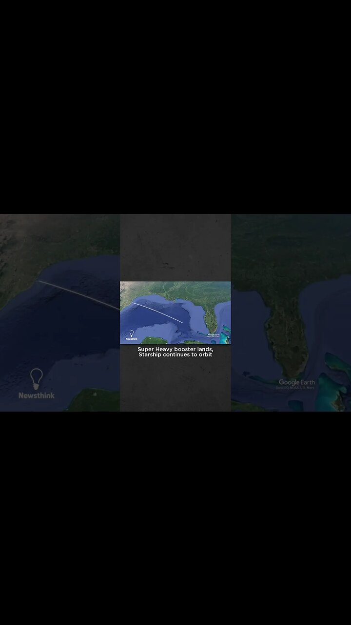 Starship First Orbital Flight Path!