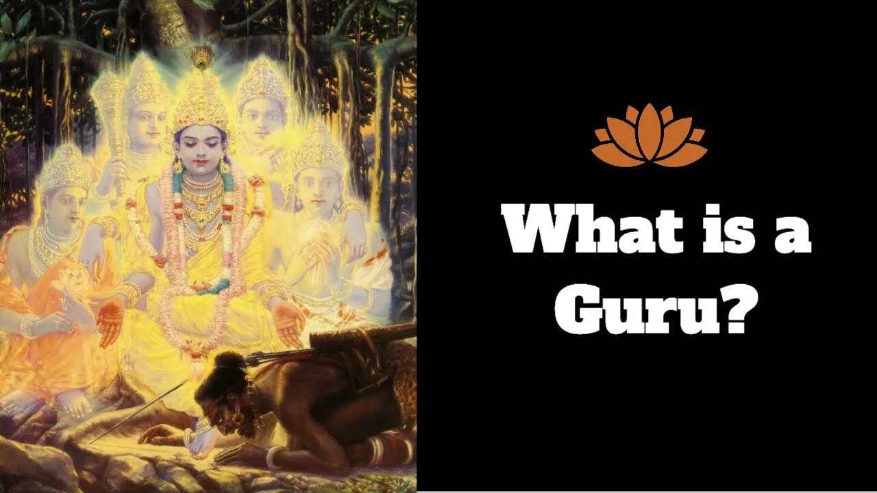 Guru Definition - What Is A Guru? Guru Tattva explained by Srila ...