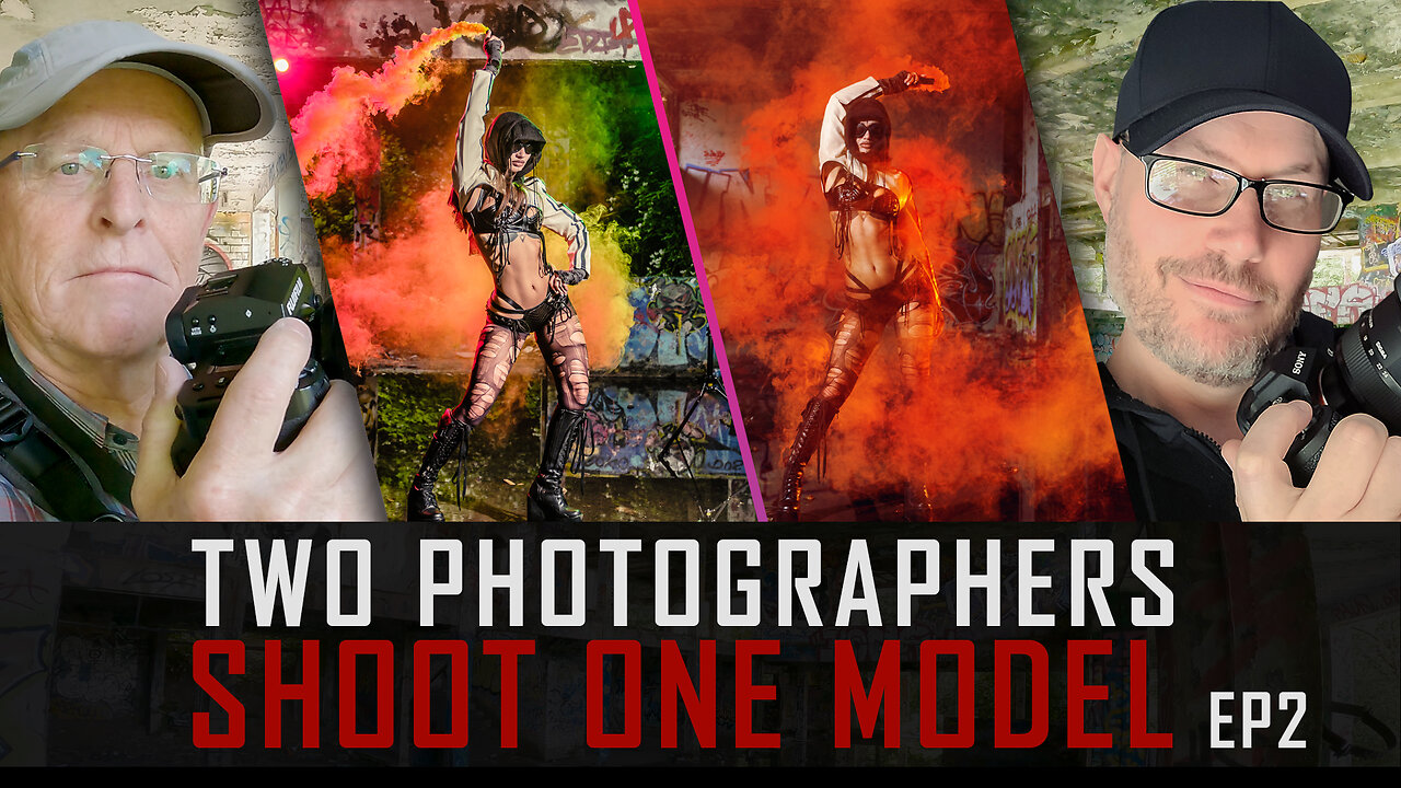 2 PHOTOGRAPHERS SHOOT THE SAME MODEL // EP.2 // Sony vs Fujifilm vs toy ...