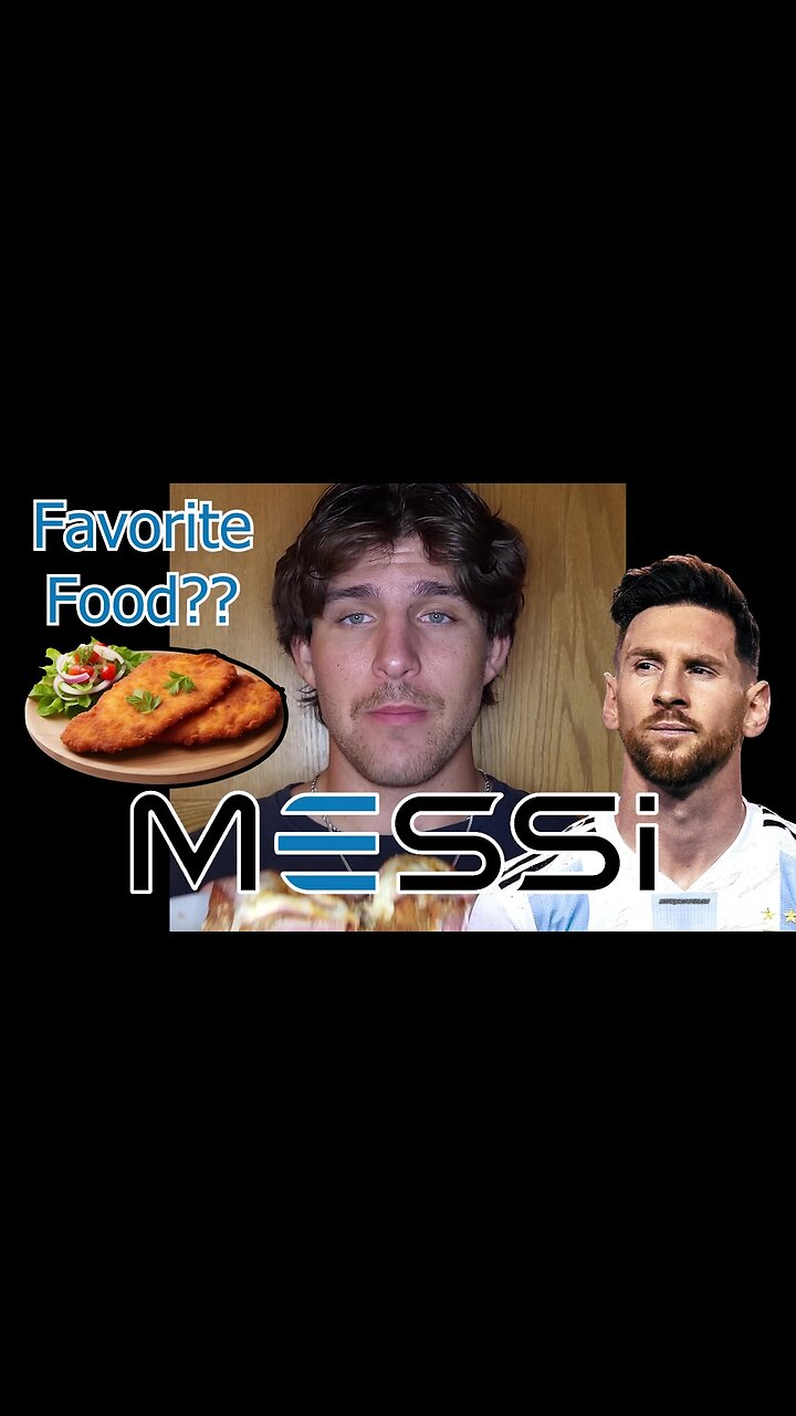 Lionel Messi's Favorite Meal!⚽