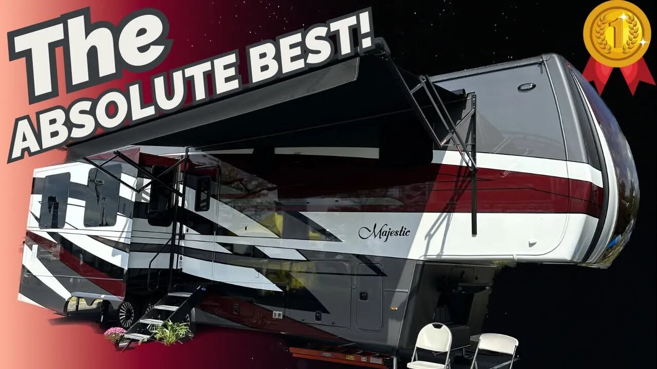 The BEST QUALITY Fifth Wheel RV to Live in | 2024 New Horizons Majestic ...