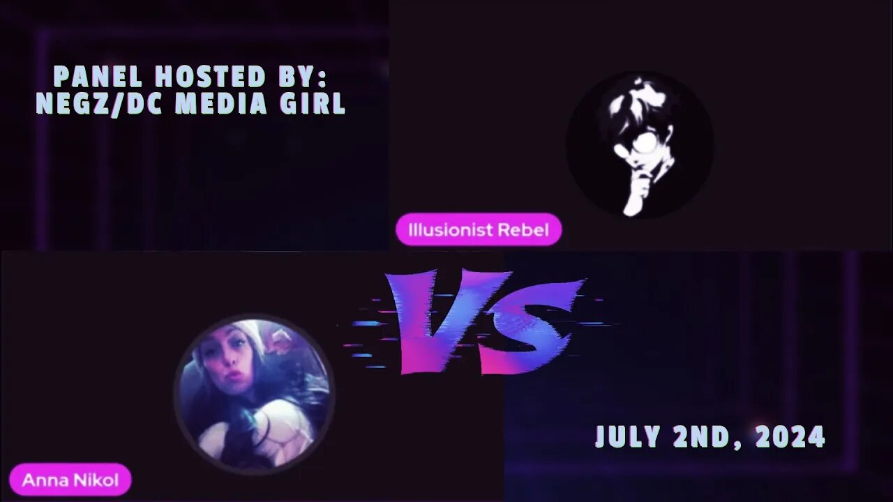 IR vs. Anna Nikol (Negz/DC Media Girl Panel) - June 2024