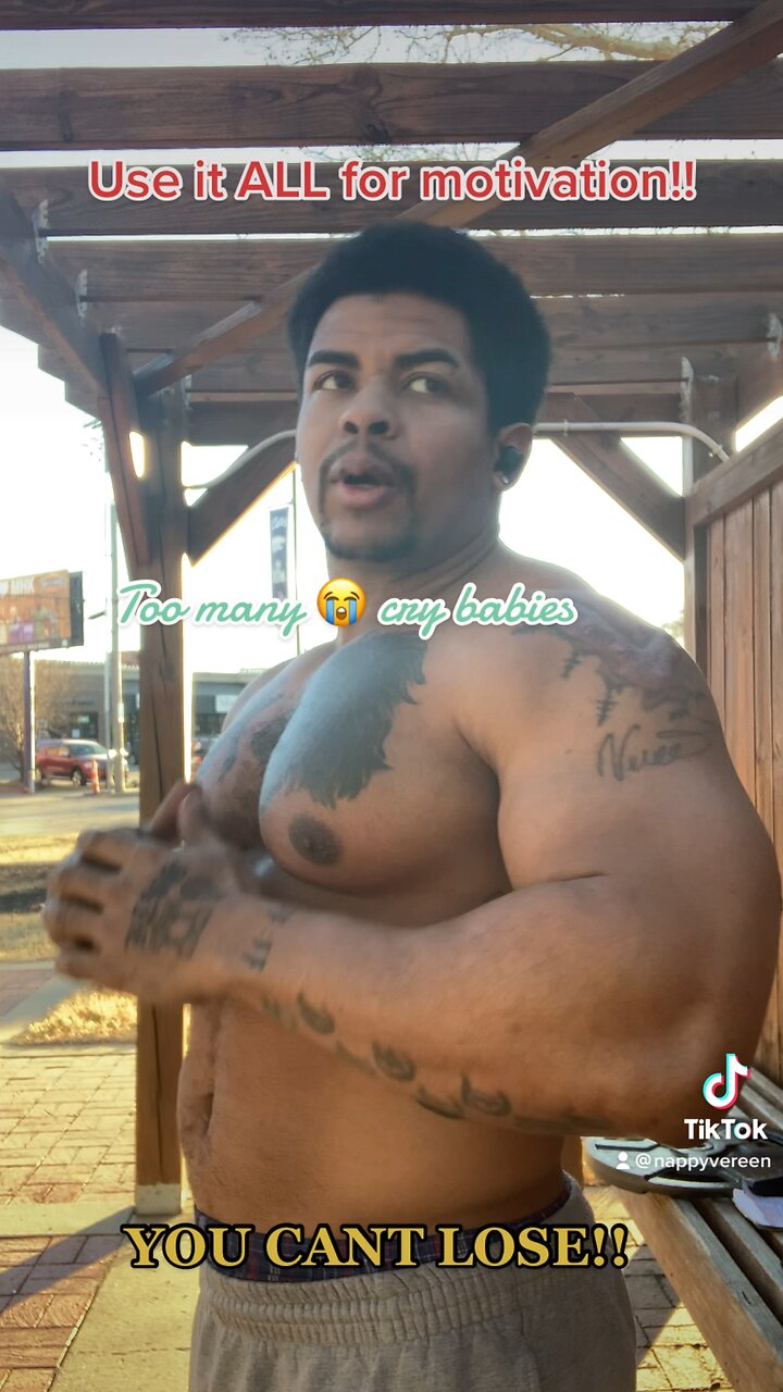 USE IT ALL FOR MOTIVATION! 💪🏿 ⚡️ |the best motivational bodybuilding rapper