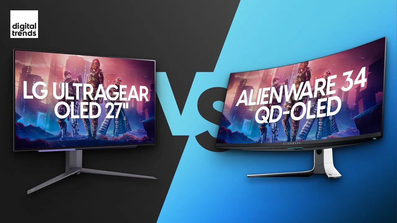 LG UltraGear OLED 27 vs. Alienware 34 QD-OLED | Which is the Best OLED ...