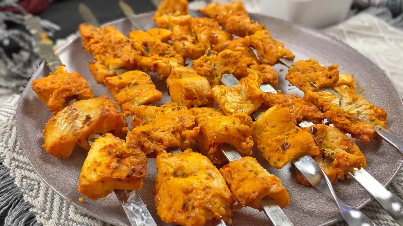 Fish Tikka Recipe • Oven Baked Fish Recipe • Grilled Fish Recipe • Fish ...