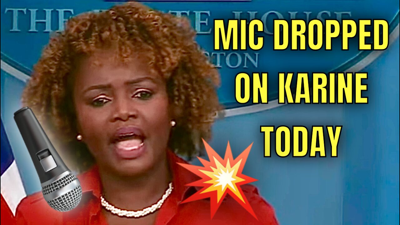 BOOM! 💥 Newsmax Reporter DESTROYS Karine Jean-pierre Over Biden’s ...