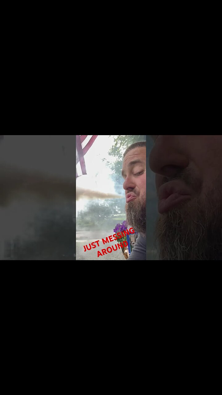 Just messing around with a fog machine #chauvetdj #hurricane1600