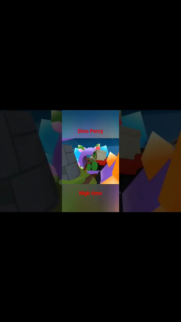 Thomas and friends minis - Dino Percy - night time! #thomasandfriends # ...