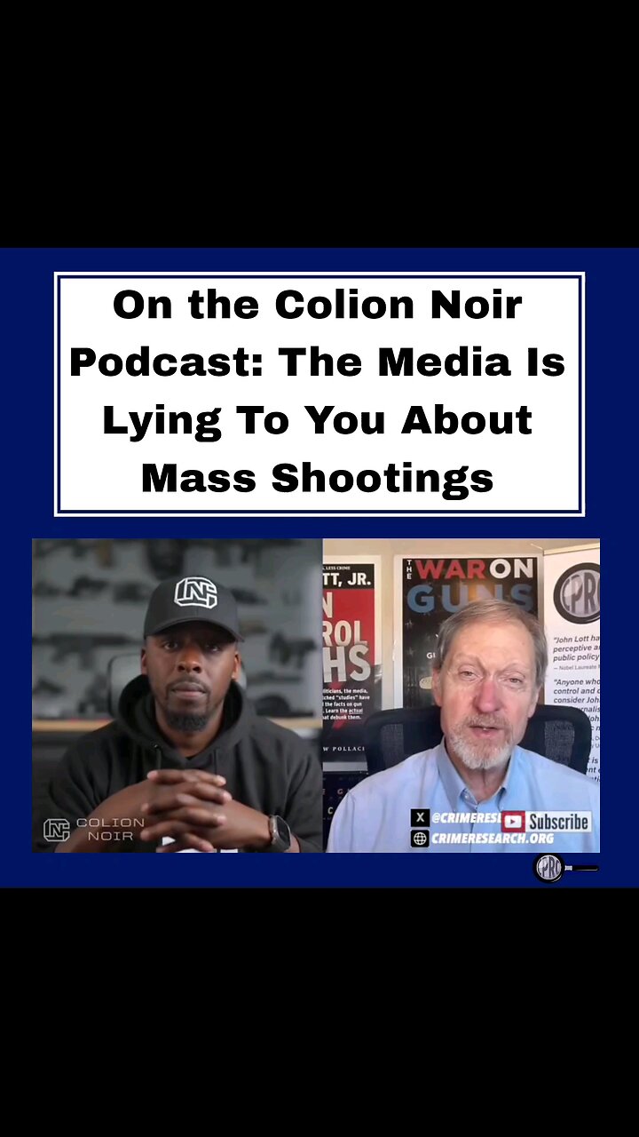 Dr. John Lott talked joins Colion Noir