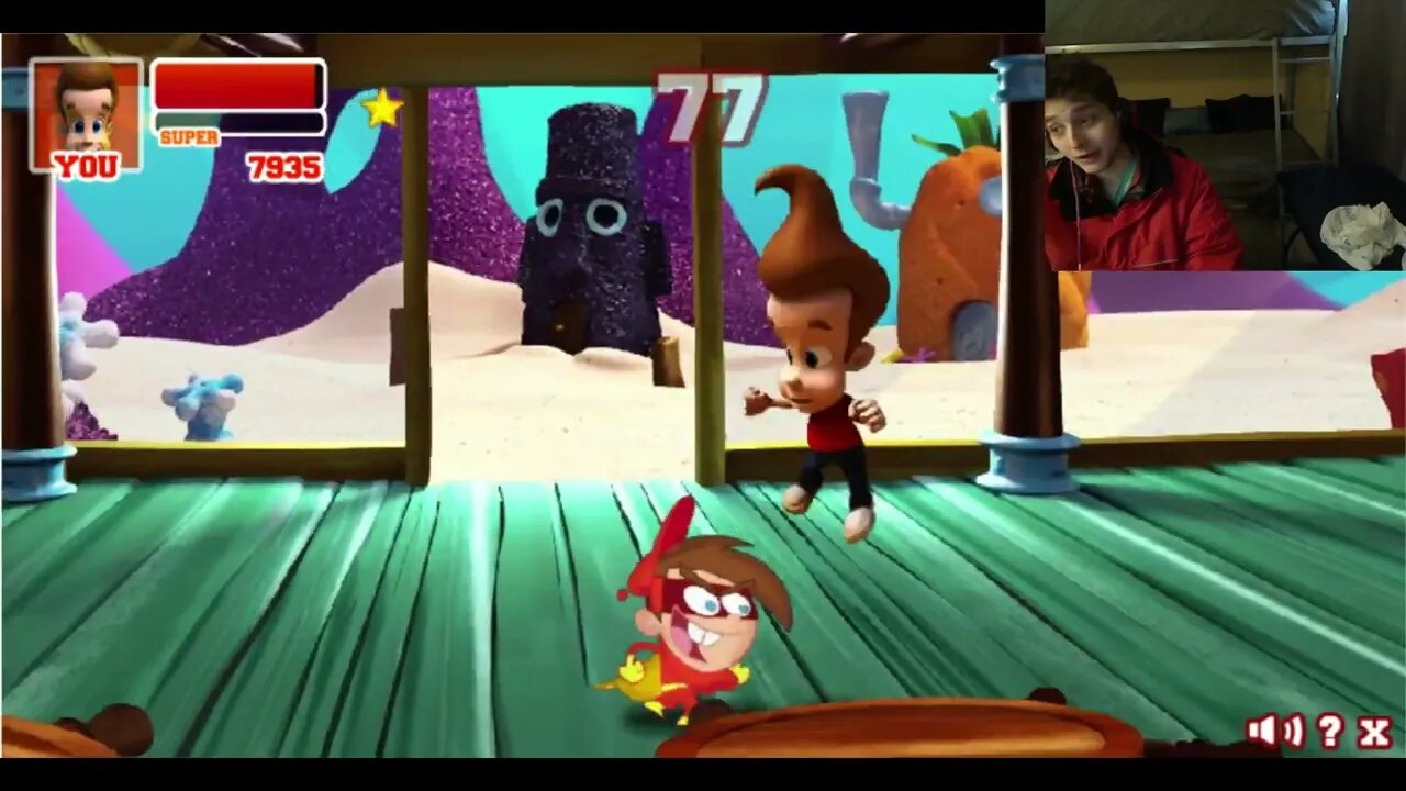 Timmy As Cleft VS Jimmy Neutron The Genius In A Nickelodeon Super Brawl ...
