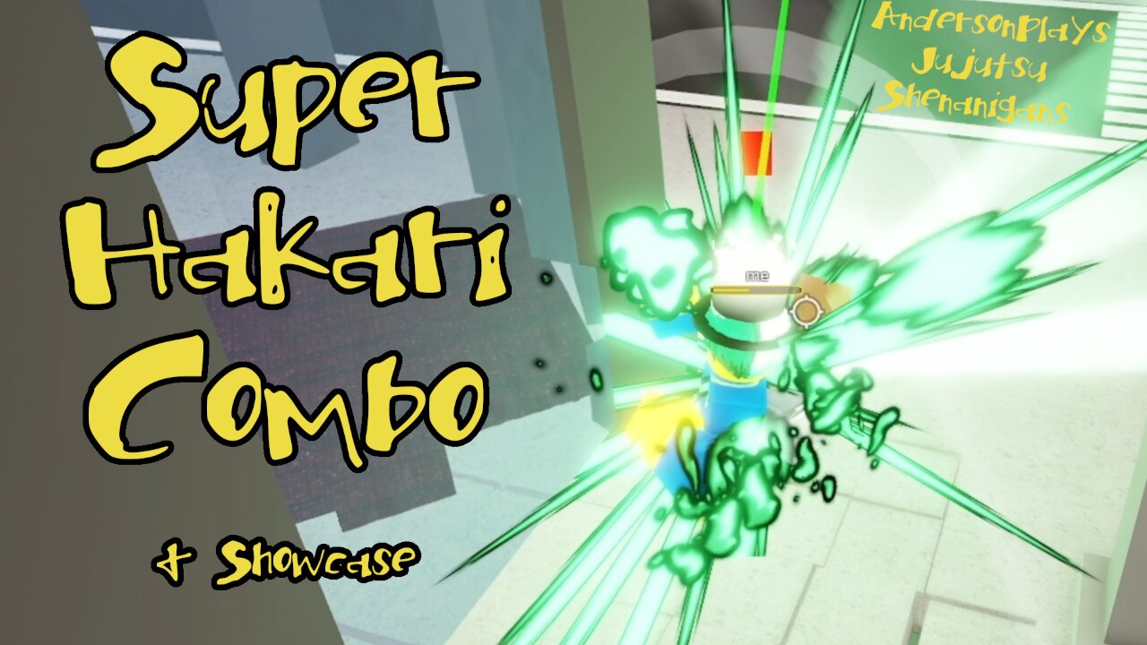 AndersonPlays Roblox Jujutsu Shenanigans - Hakari Combo + Showcase