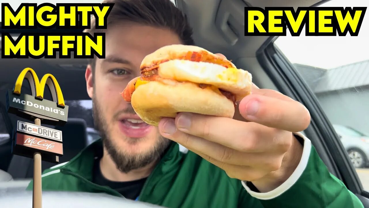 McDonald's NEW MIGHTY MUFFIN Review