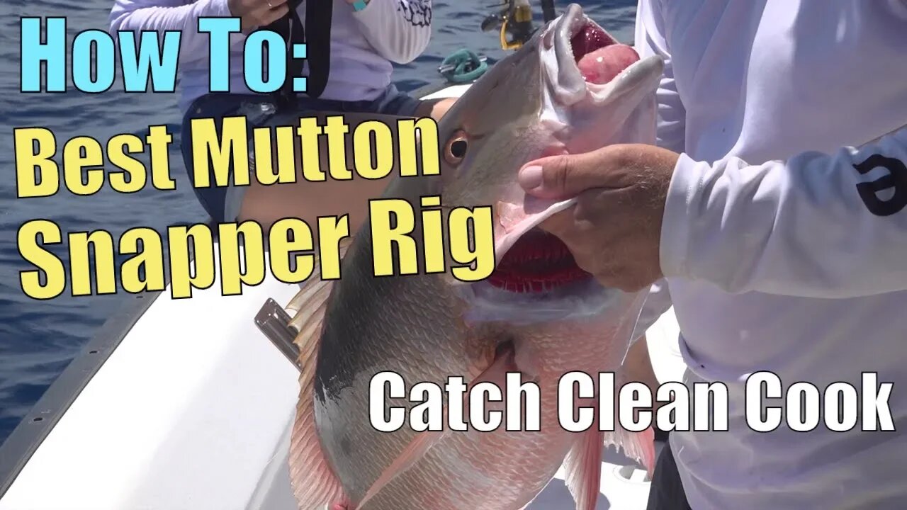 How To: Best Fishing Rig to Catch MONSTER Mutton Snapper off Key Largo ...