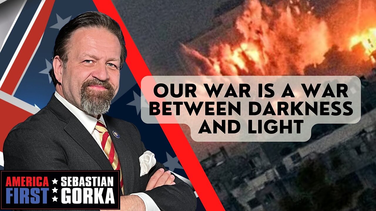 Our war is a war between darkness and light. Lt. Col. Jon Conricus with ...