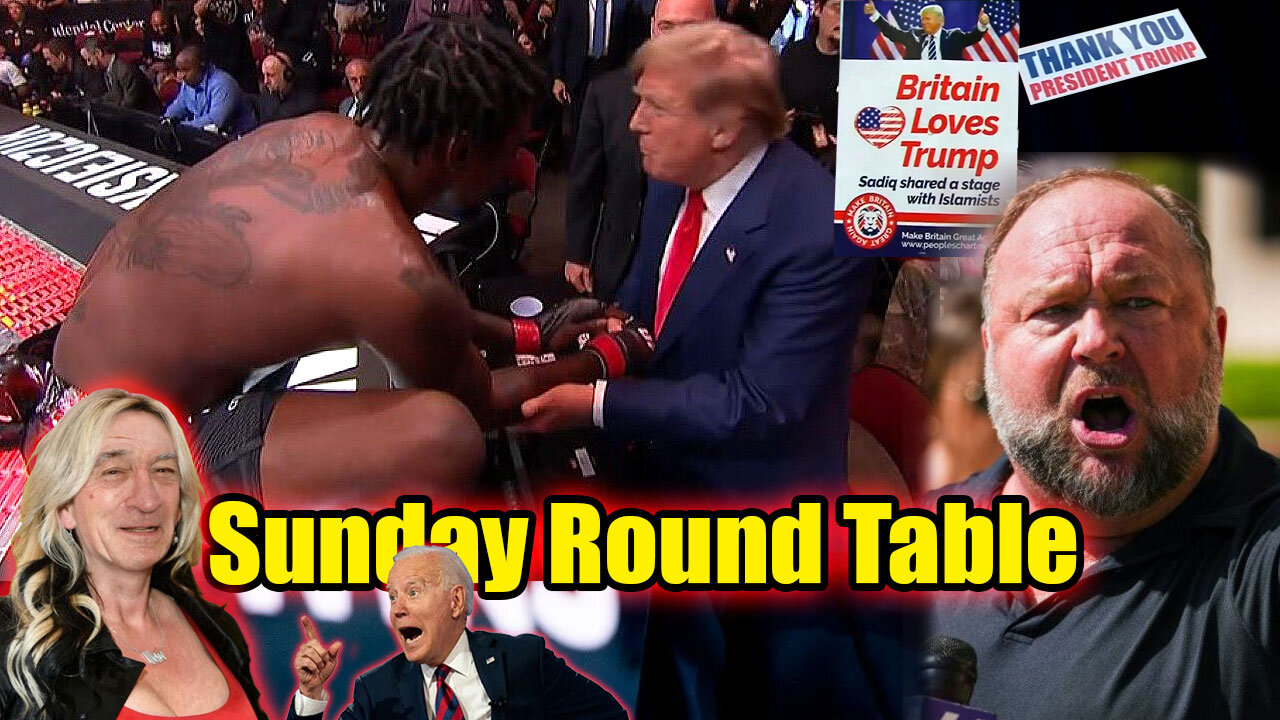 Sunday Round Table! The World is cheering on Trump! Alex Jones & Info ...