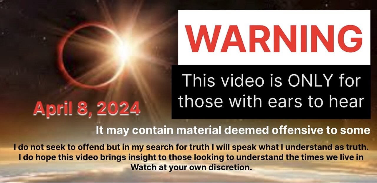 The April 8 eclipse - Dispensational Differences and the Offense of the ...