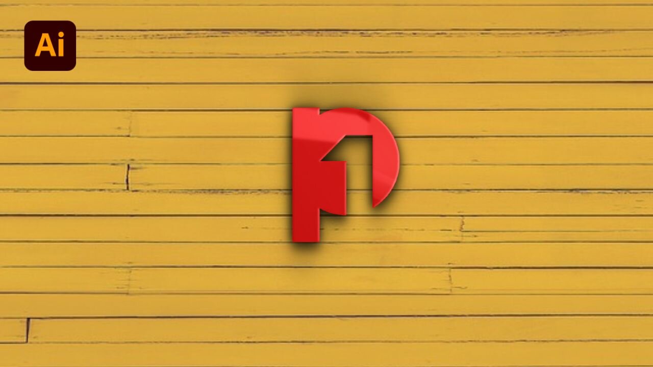 P1 Logo Design | Modern Logo Design In Adobe Illustrator Tutorial For ...