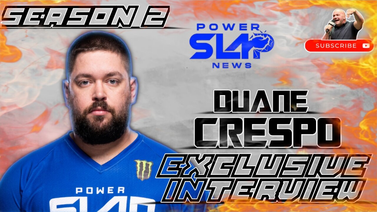 Pre Fight Interview Vegas for Duane "The Iron Giant" Crespo Powerslap2 ...