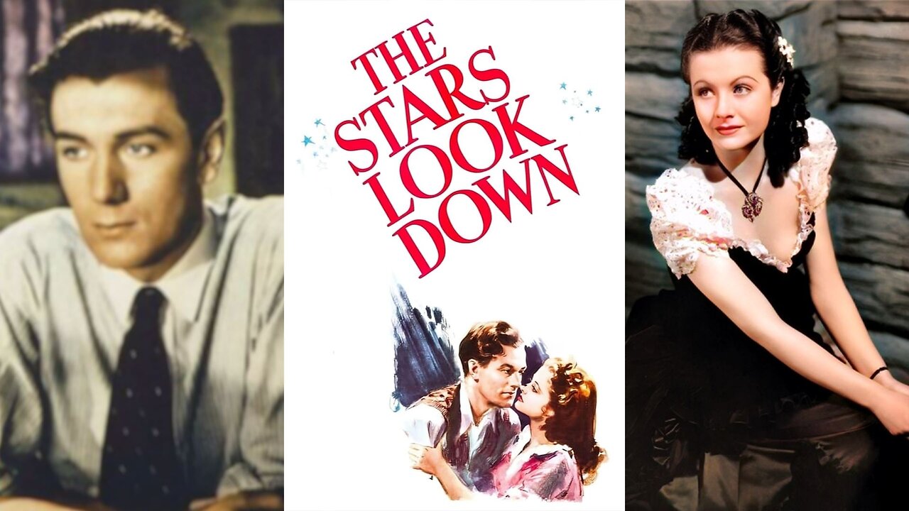 THE STARS LOOK DOWN (1940) Michael Redgrave, Margaret Lockwood & Edward ...