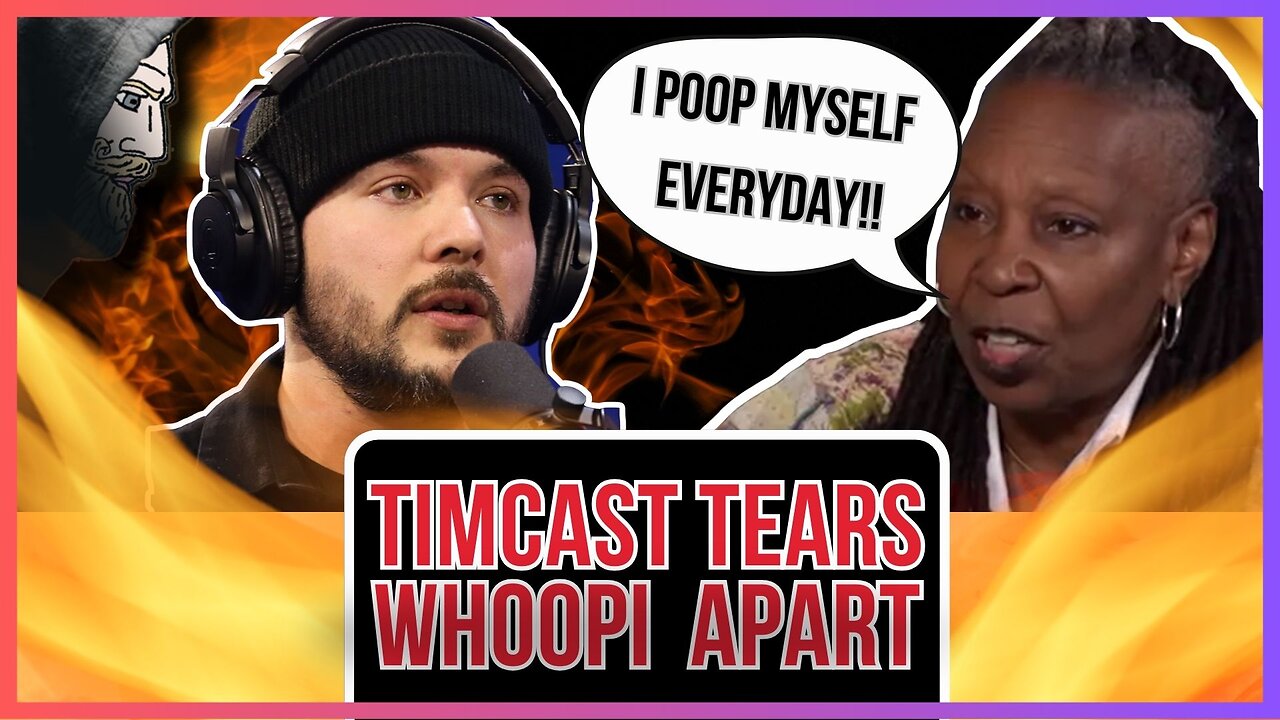 Tim Pool RIDICULES Whoopi Goldberg For ABSURD Statement About POOPING ...