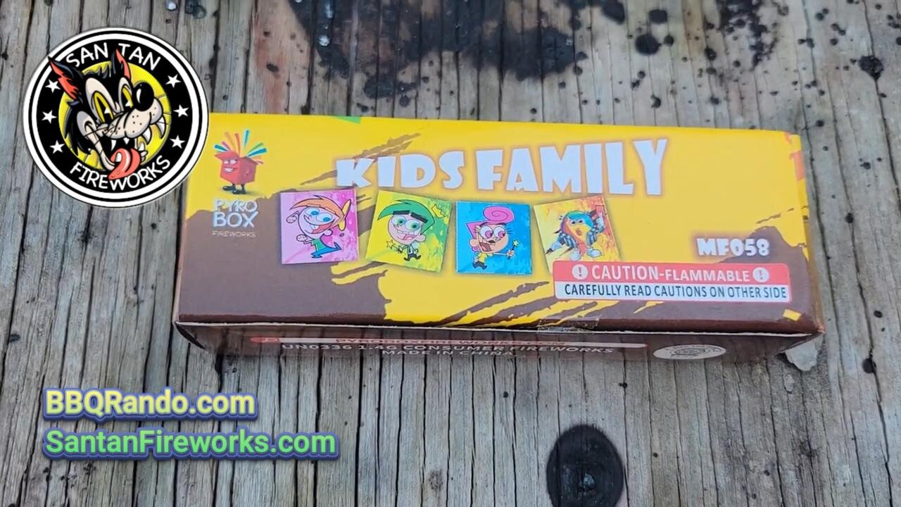 Kids Family Mini Fountains - Pyro Box Fireworks